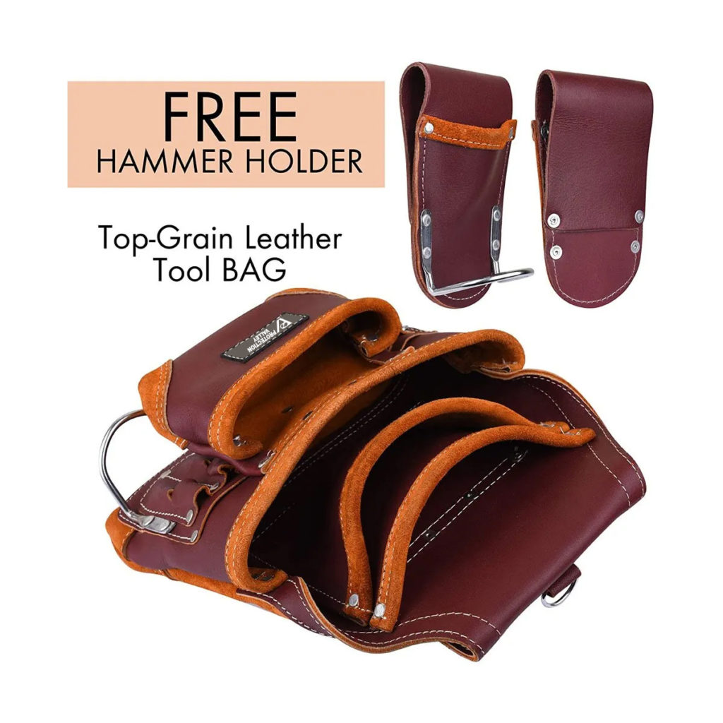 10 Pocket Carpenters Tool Pouch Framers Combo – PROTECTION VALLEY